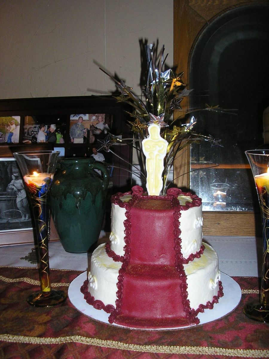 Red Carpet Cake - CakeCentral.com