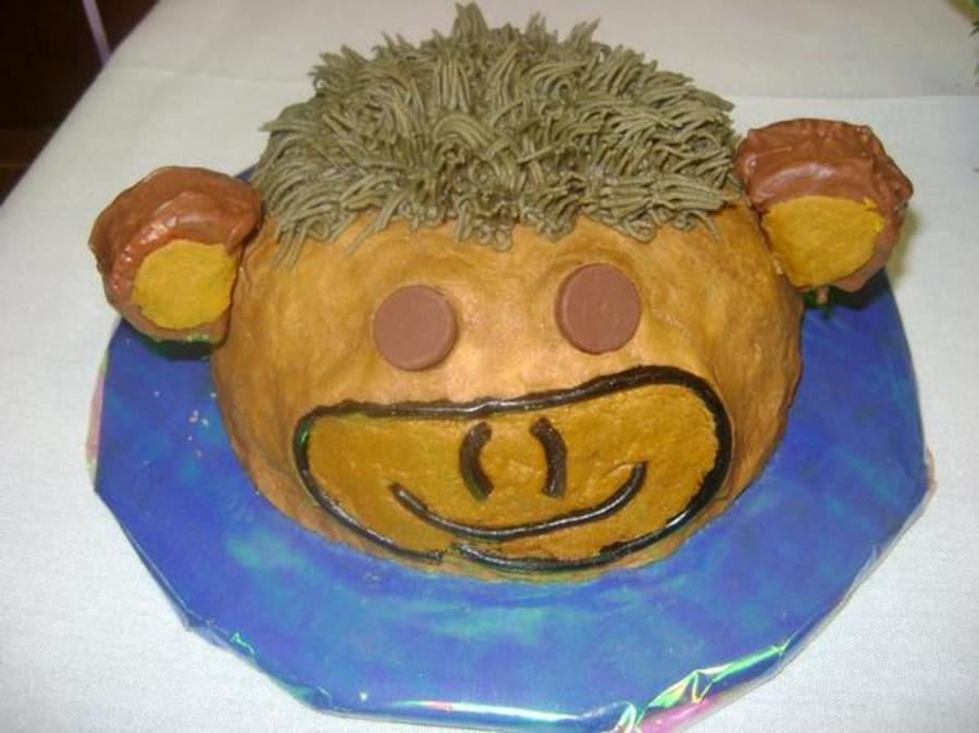 Monkey Smash Cake - CakeCentral.com