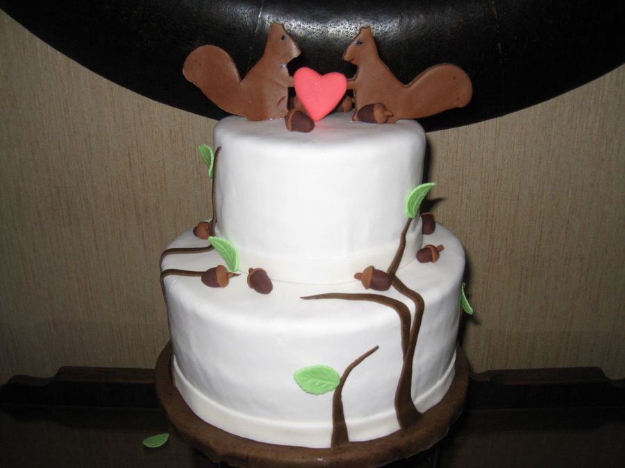 Squirrel Cake - CakeCentral.com