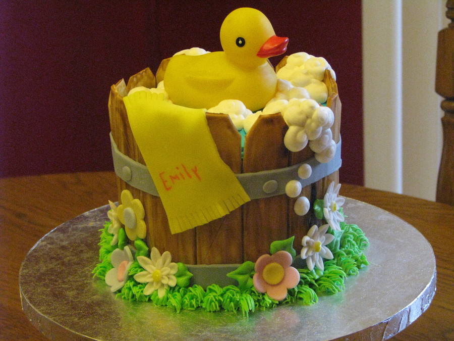 Duck In Tub - CakeCentral.com