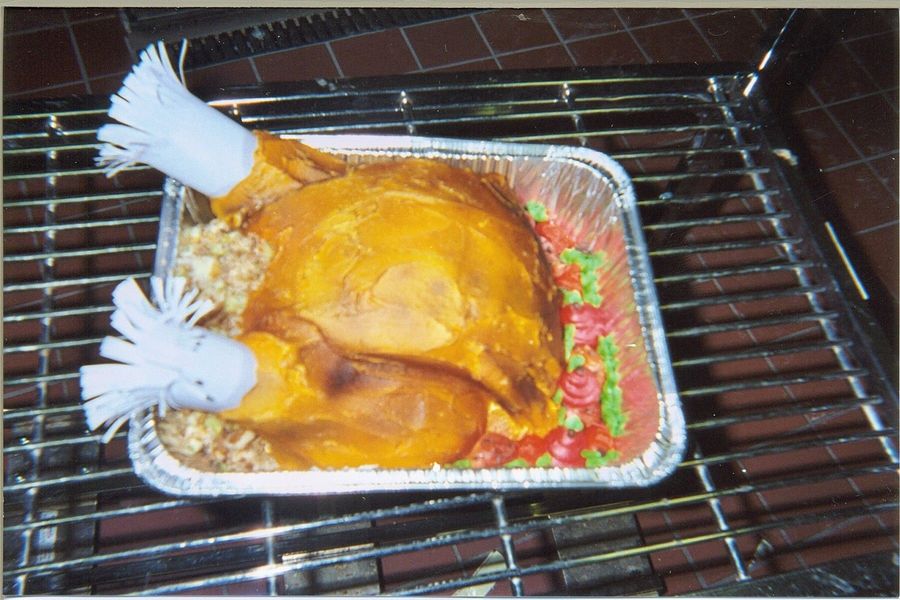 Thanksgiving Turkey Cake - CakeCentral.com