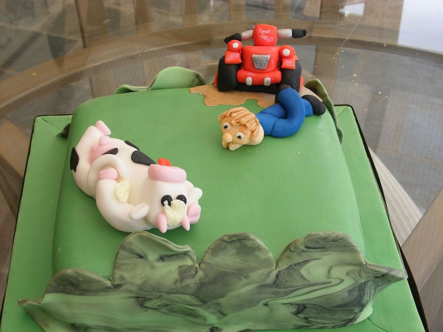 Quad Bike Birthday Cake - CakeCentral.com