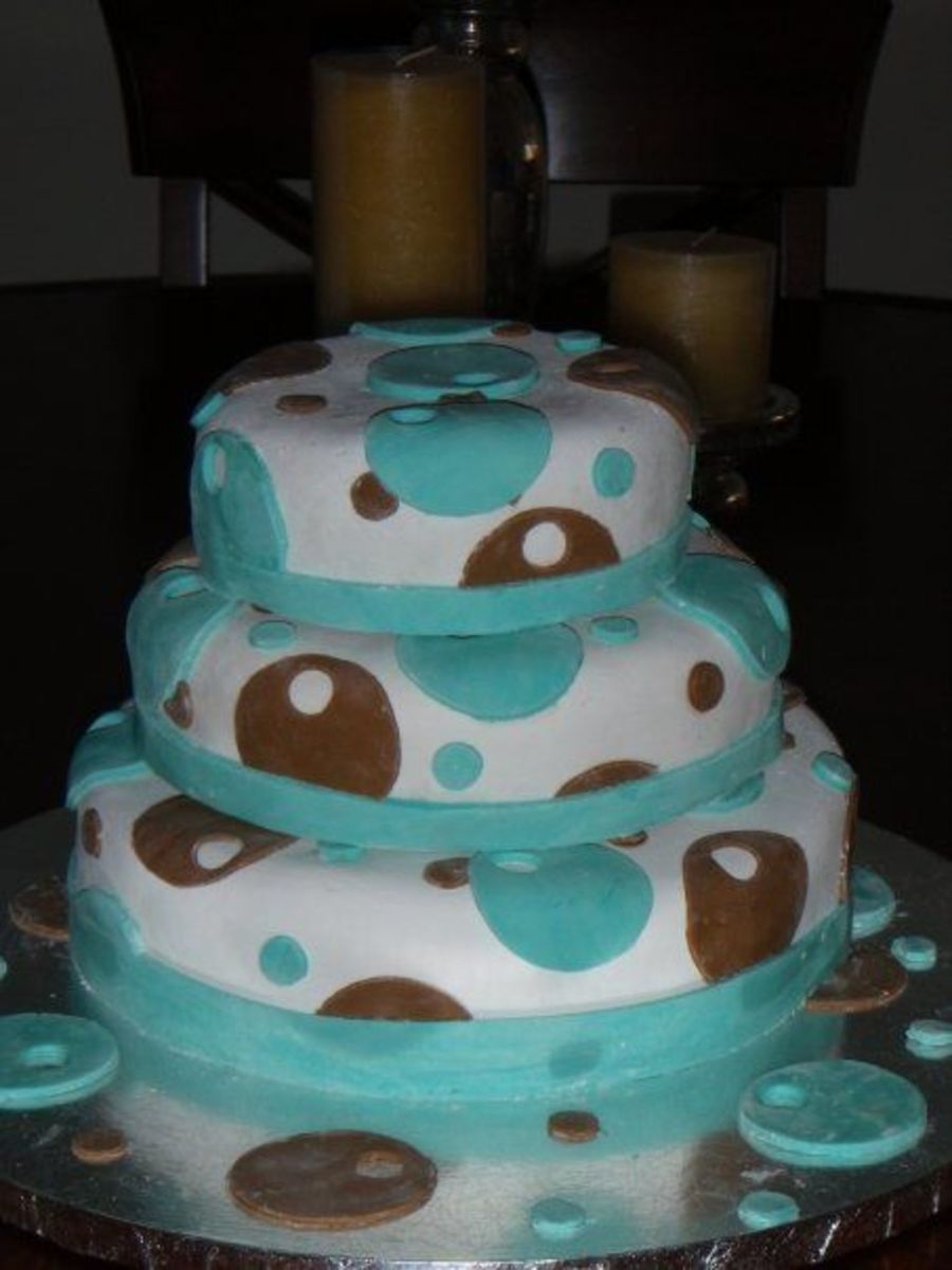 Circle Birthday Cake - CakeCentral.com