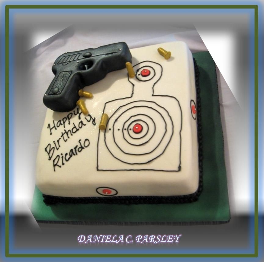 Gun Cake - CakeCentral.com