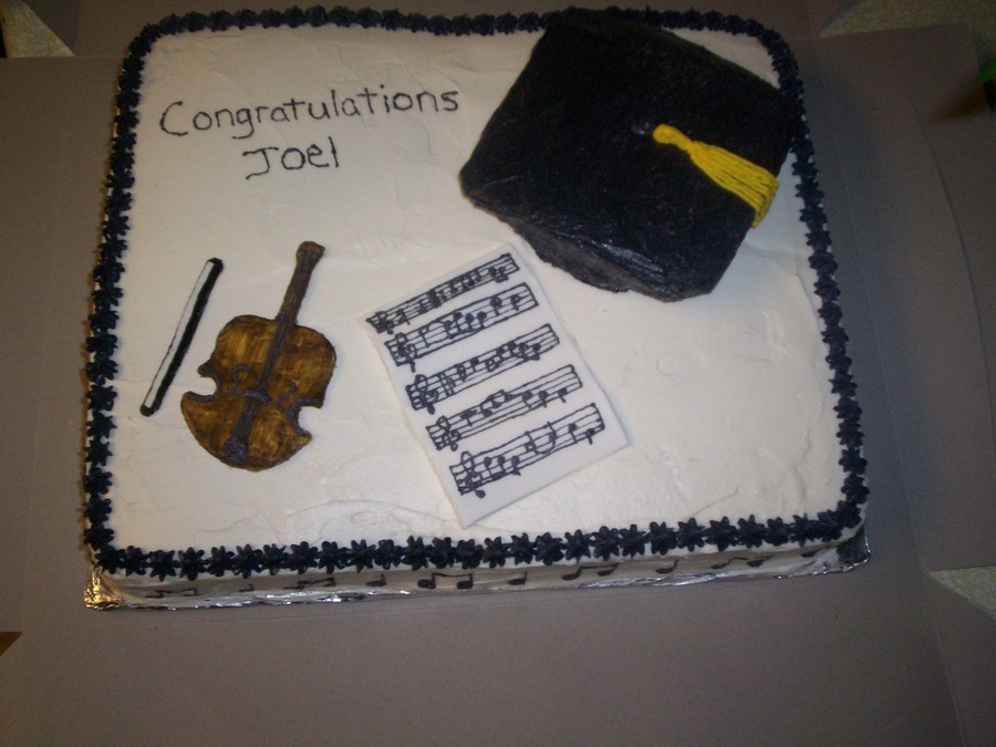 Graduation Cake - CakeCentral.com