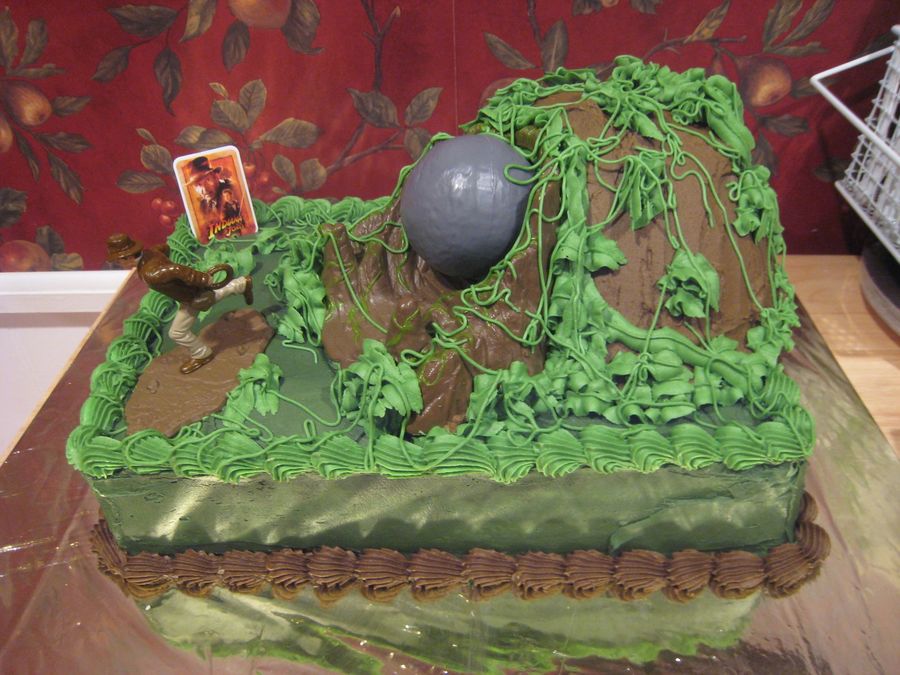 Harry's Indiana Jones Cake - CakeCentral.com