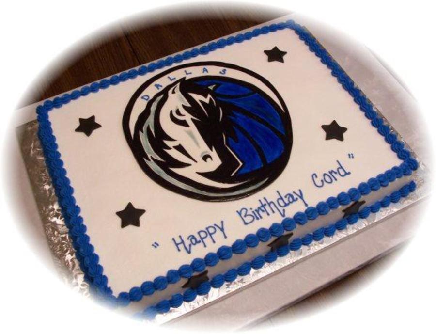 Dallas Mavericks Birthday - CakeCentral.com