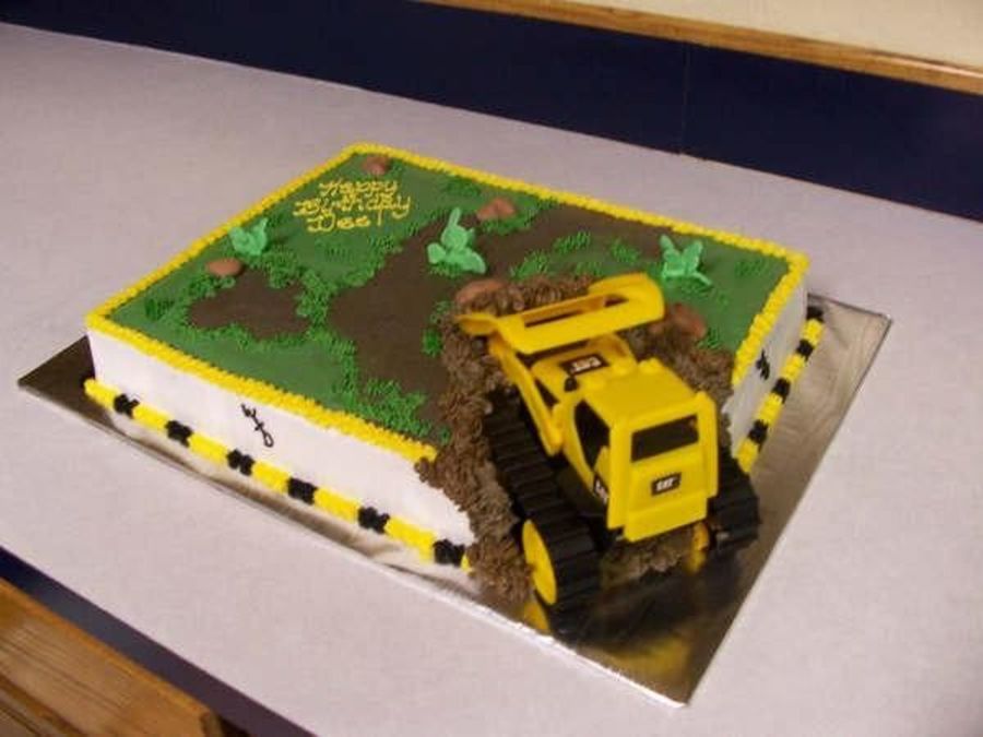 Bulldozer Cake - CakeCentral.com