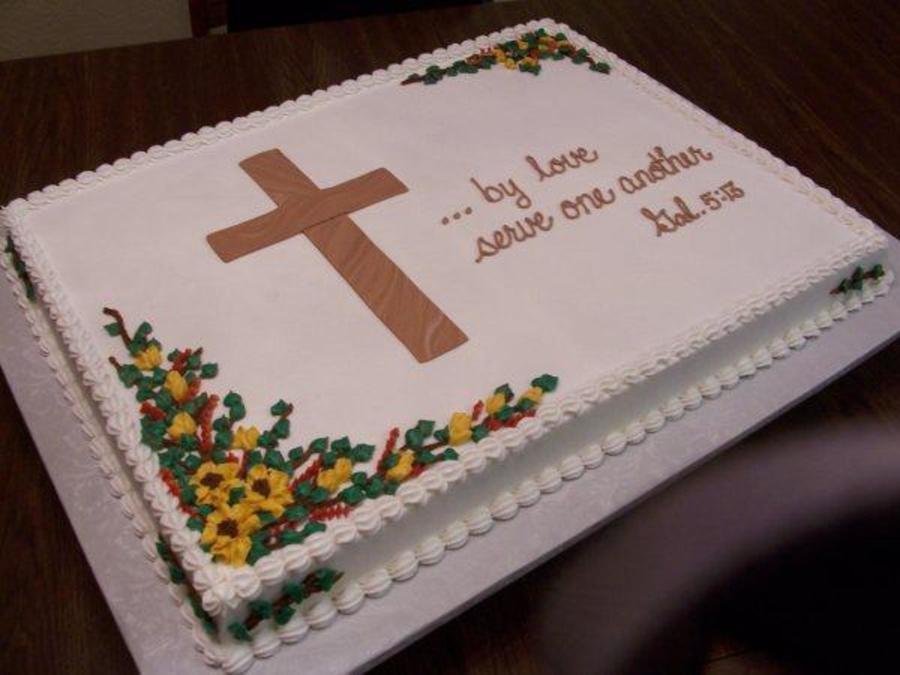 Bible Verse - CakeCentral.com