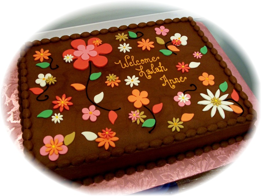 Sweet Potato Baby Shower - CakeCentral.com