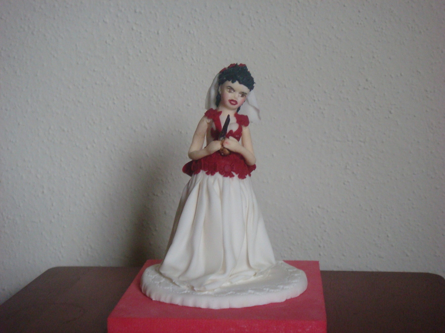 Crazy Bride - CakeCentral.com