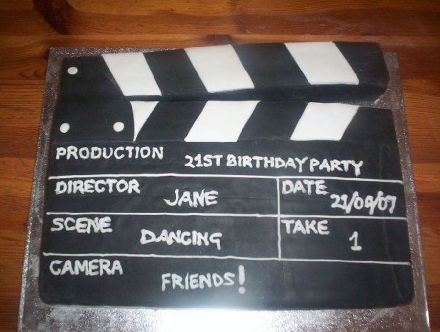 Clapper Board - CakeCentral.com