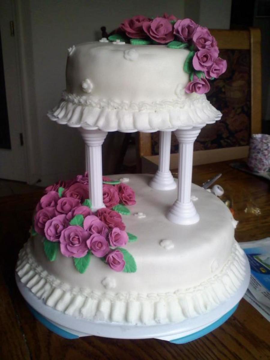 My First Tier Cake, Course 3 Final - CakeCentral.com