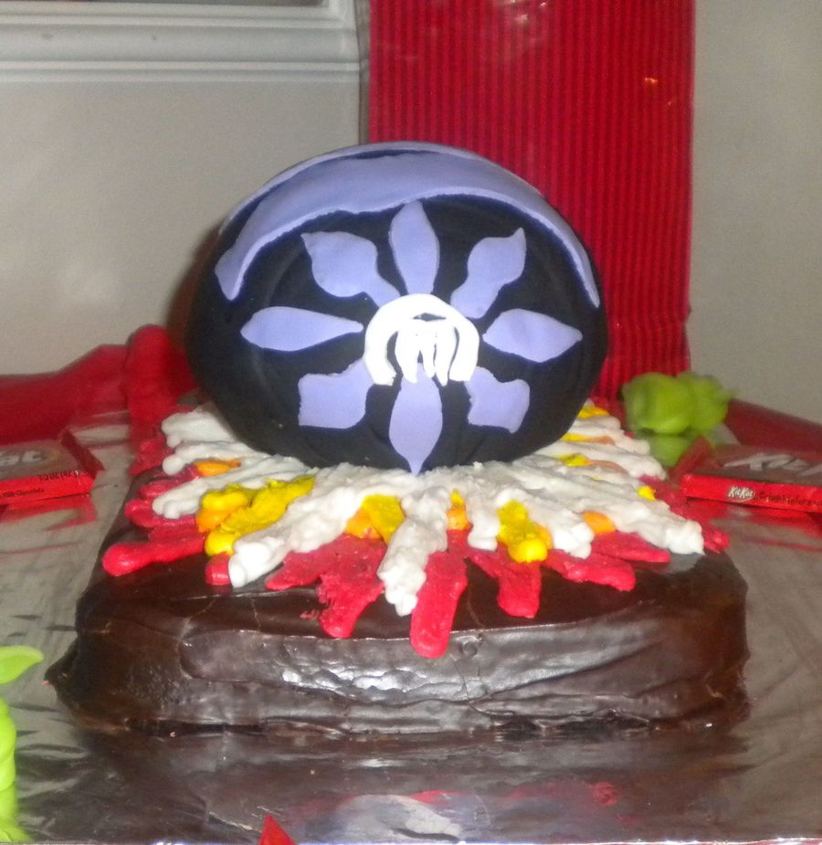 Bakugan Cake - CakeCentral.com