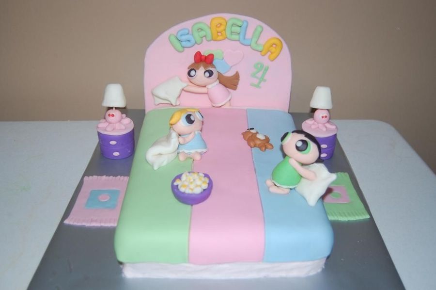 Powerpuff Girl Cake - CakeCentral.com