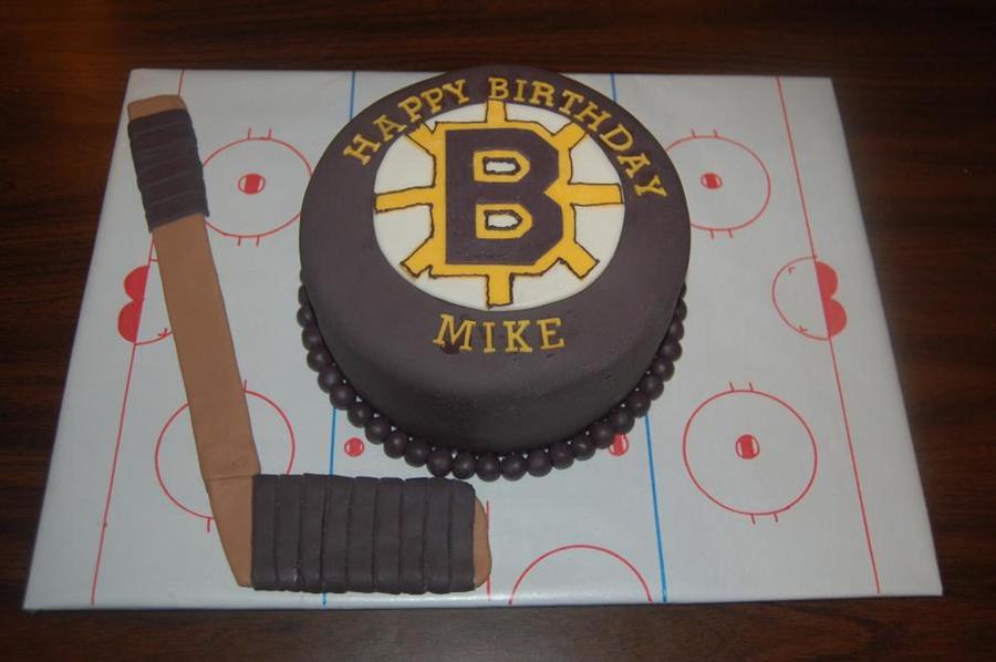 Bruins Birthday Cake - CakeCentral.com