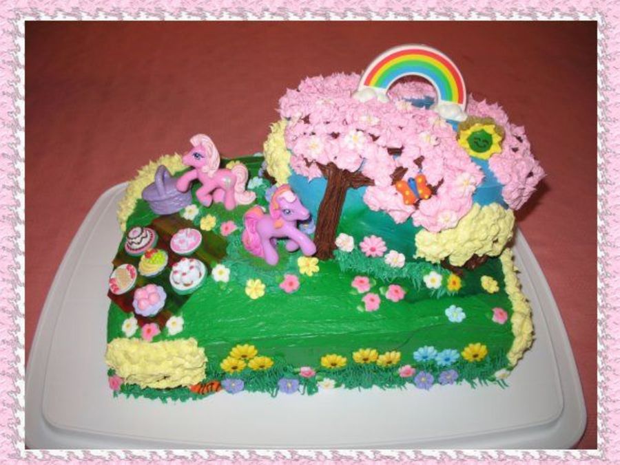 My Little Pony Spring Picnic - CakeCentral.com