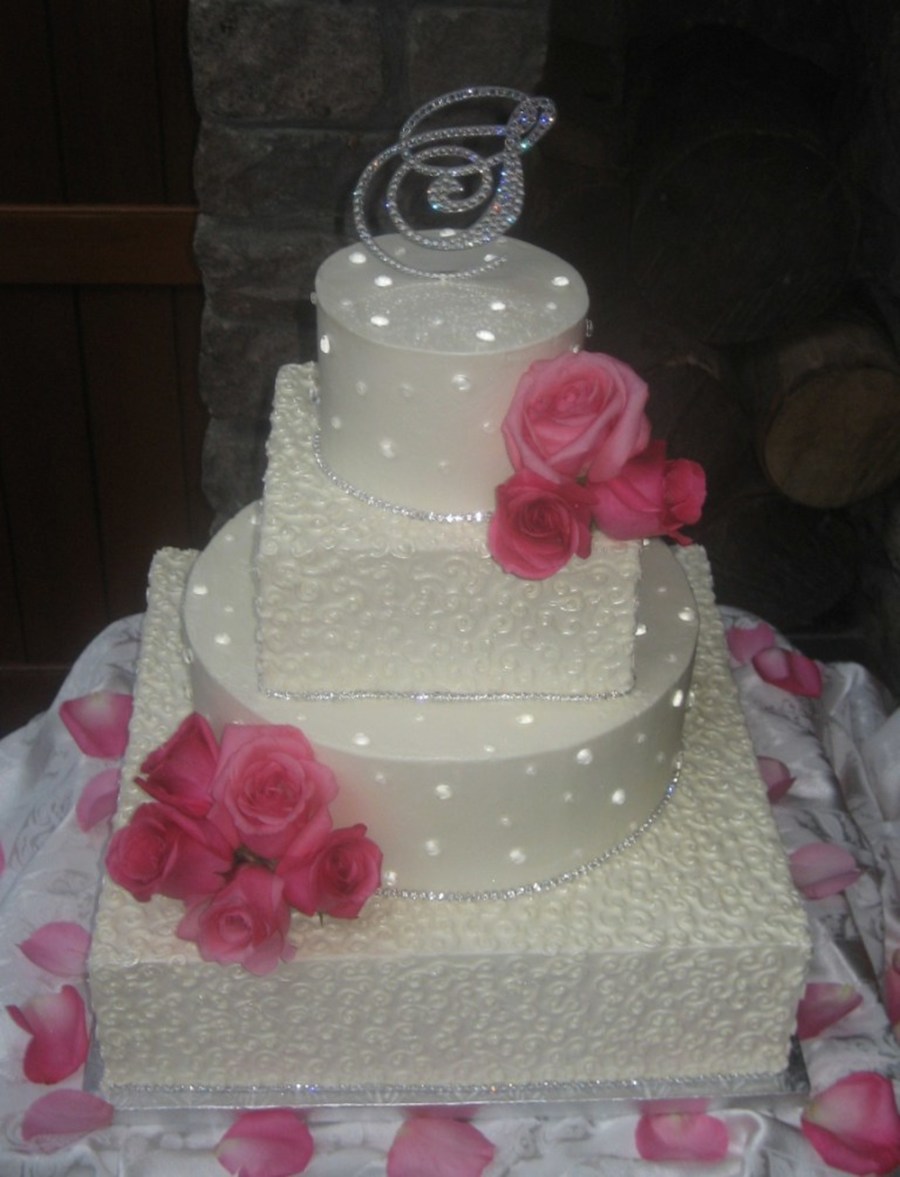 Diamond Wedding Cake - CakeCentral.com