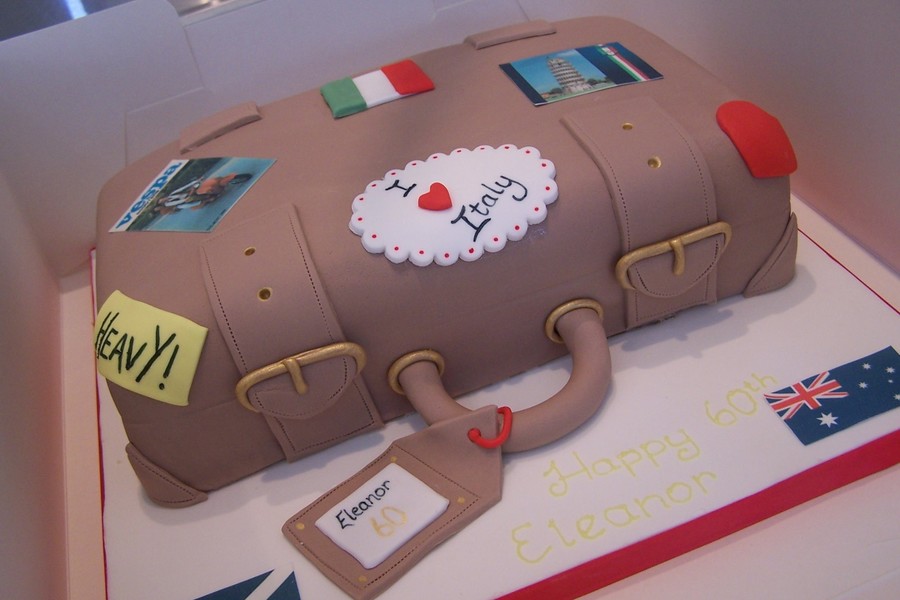 Suitcase Cake - CakeCentral.com