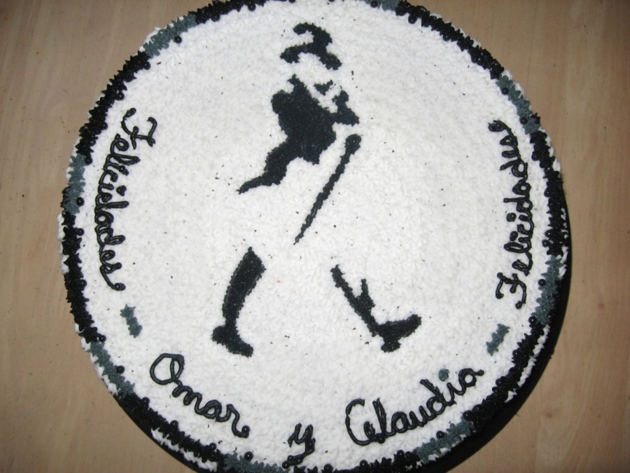 Johnny Walker Birthday Cake - CakeCentral.com