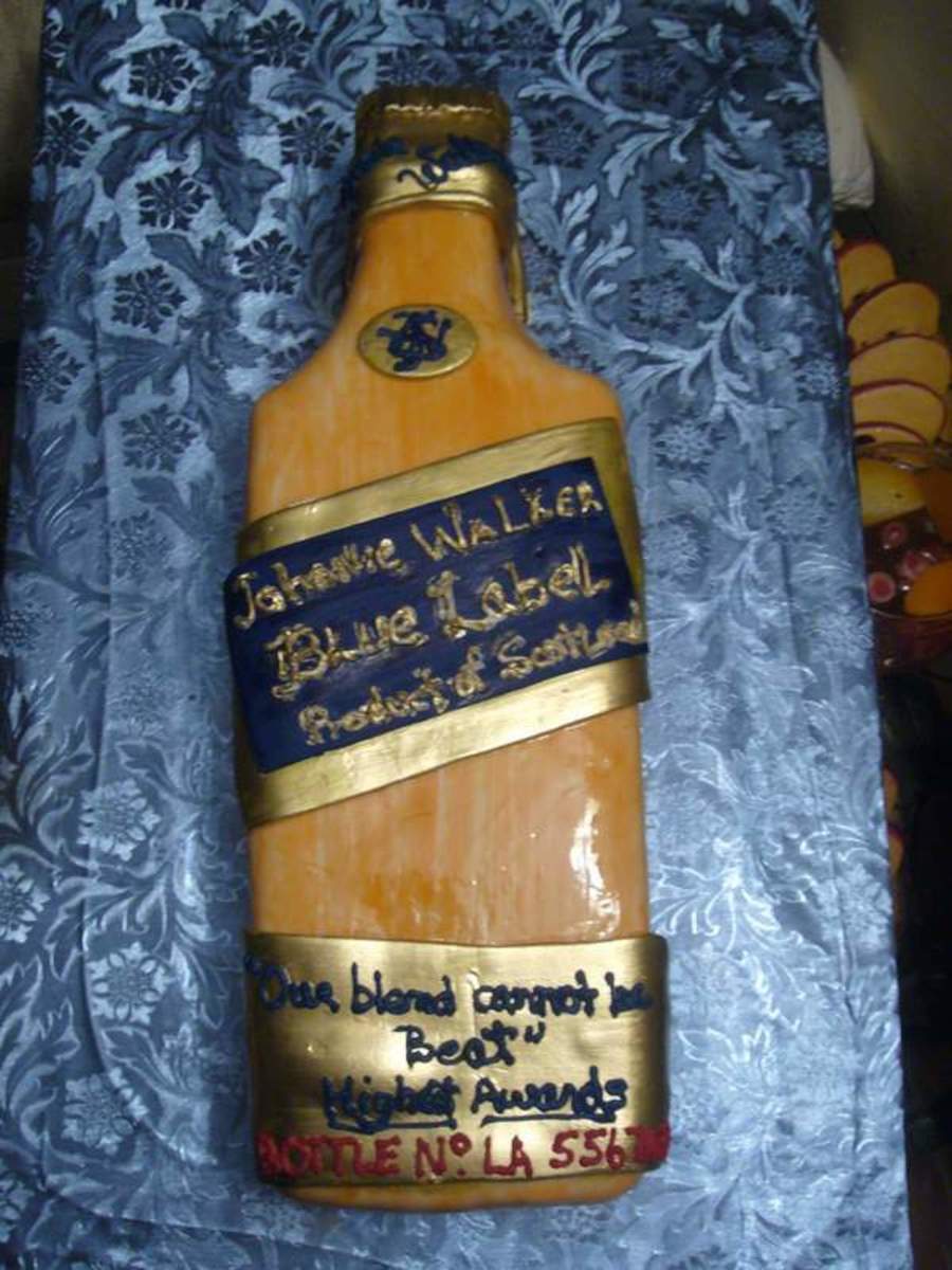 Blue Label Vodka - CakeCentral.com