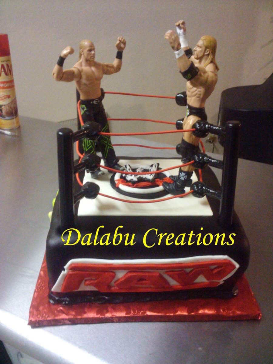 Ring De Lucha Libre Raw Dx - CakeCentral.com