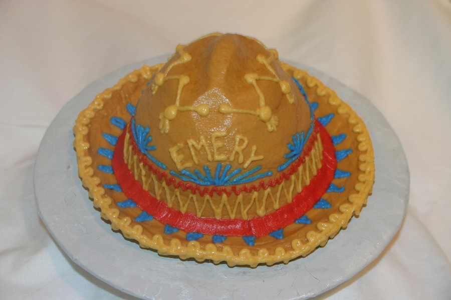 Mexican Sombrero Smash Cake - CakeCentral.com
