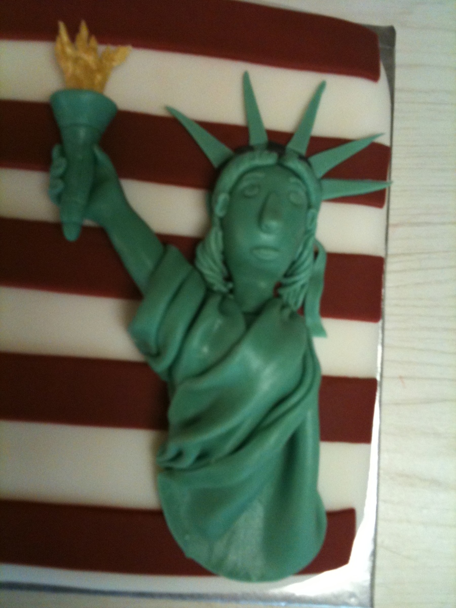 Statue Of Liberty Cake - CakeCentral.com