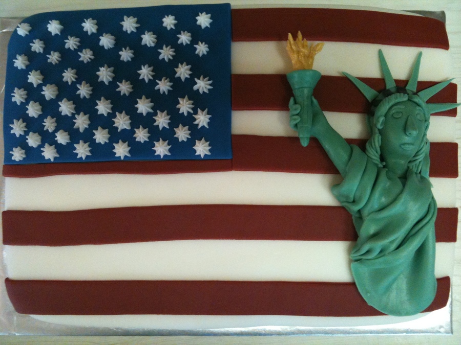 Statue Of Liberty Cake - CakeCentral.com