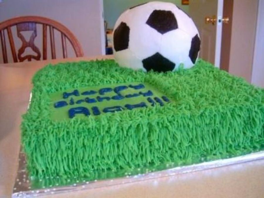 Soccer Cake - CakeCentral.com