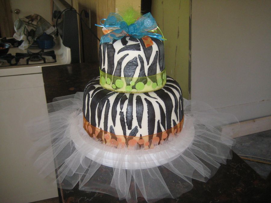 Baby Gone Wild Cake - CakeCentral.com