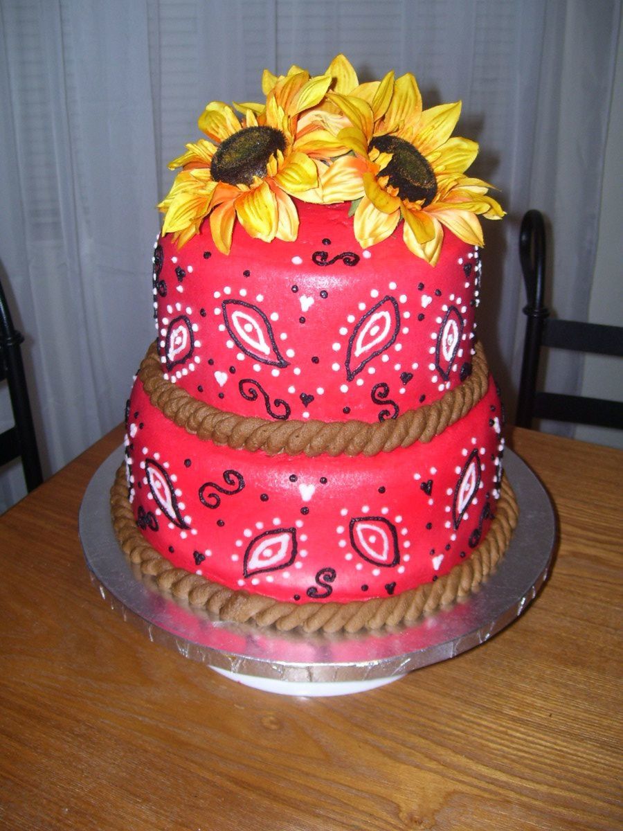 Bandana Cake - CakeCentral.com