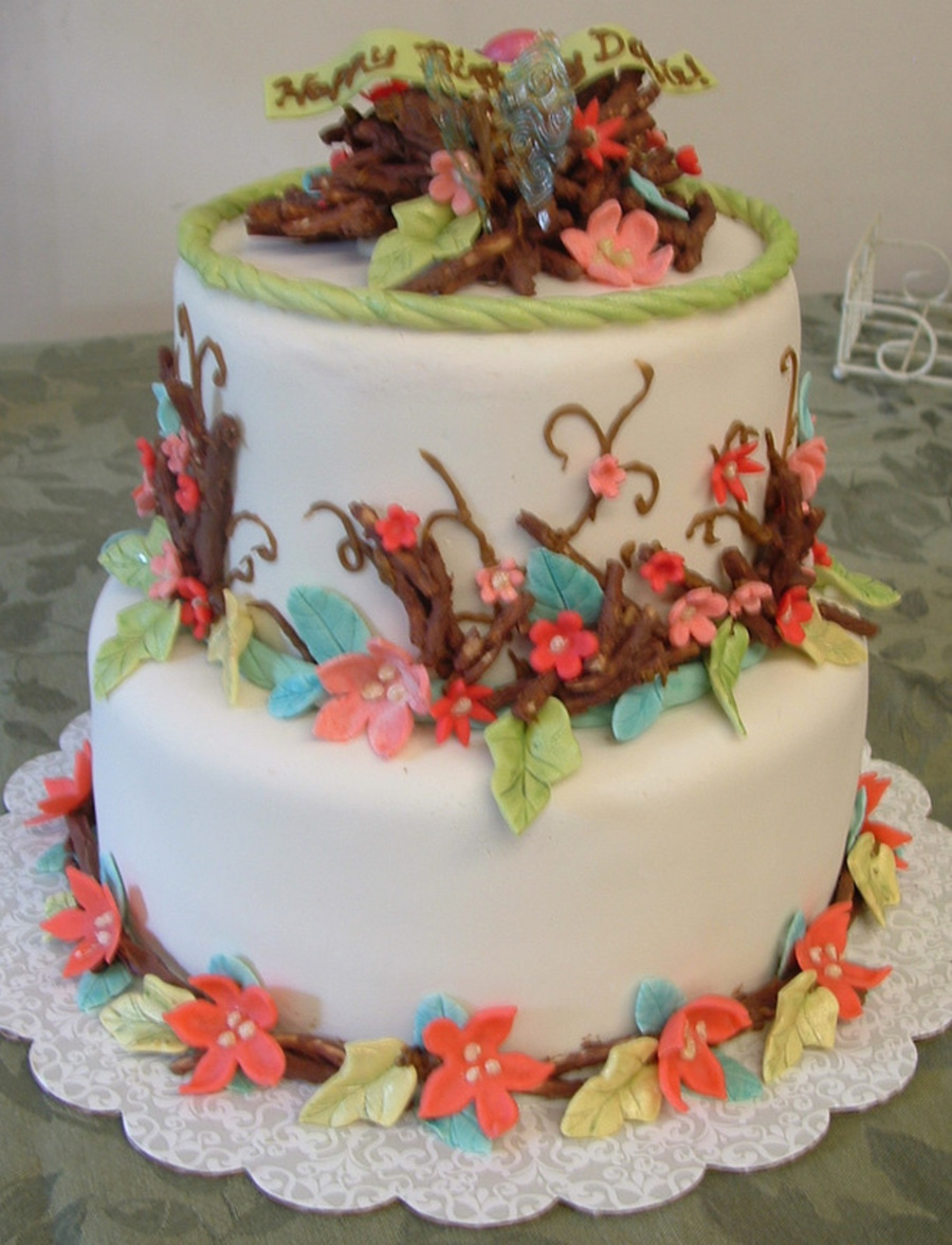 Nature Birthday Cake - CakeCentral.com
