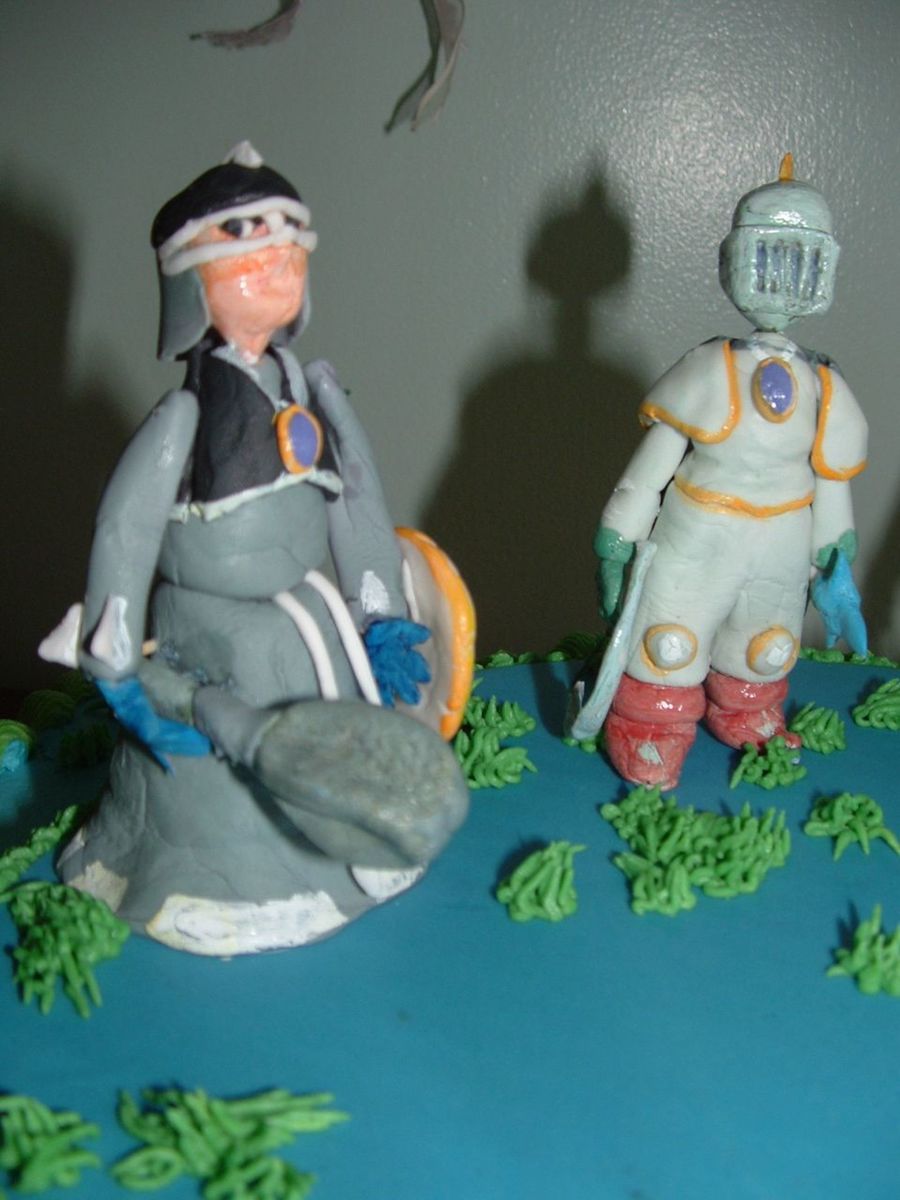 Runescape Birthday Cake - CakeCentral.com