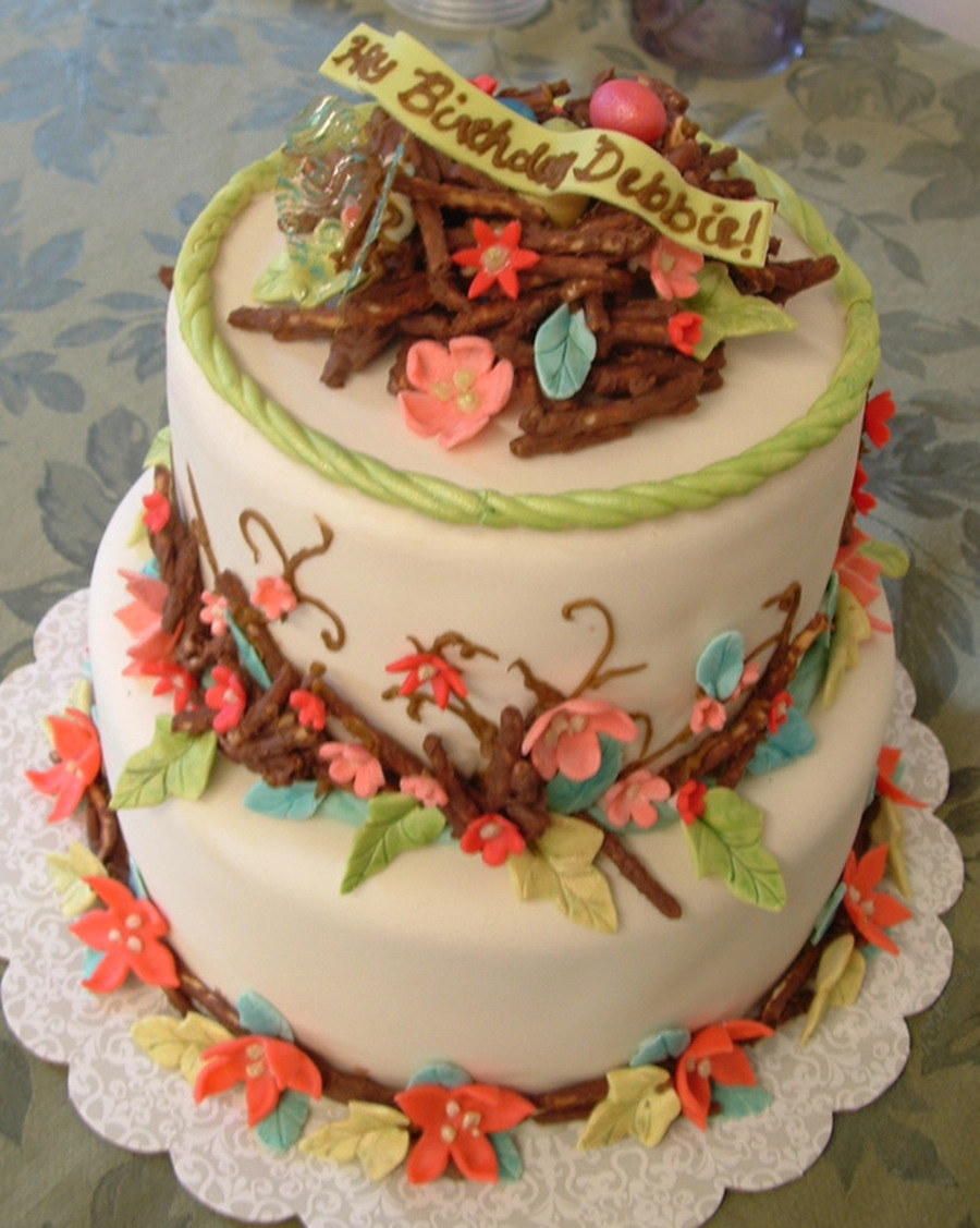Nature Birthday Cake - CakeCentral.com