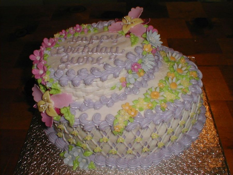 June's Birthday Cake - CakeCentral.com