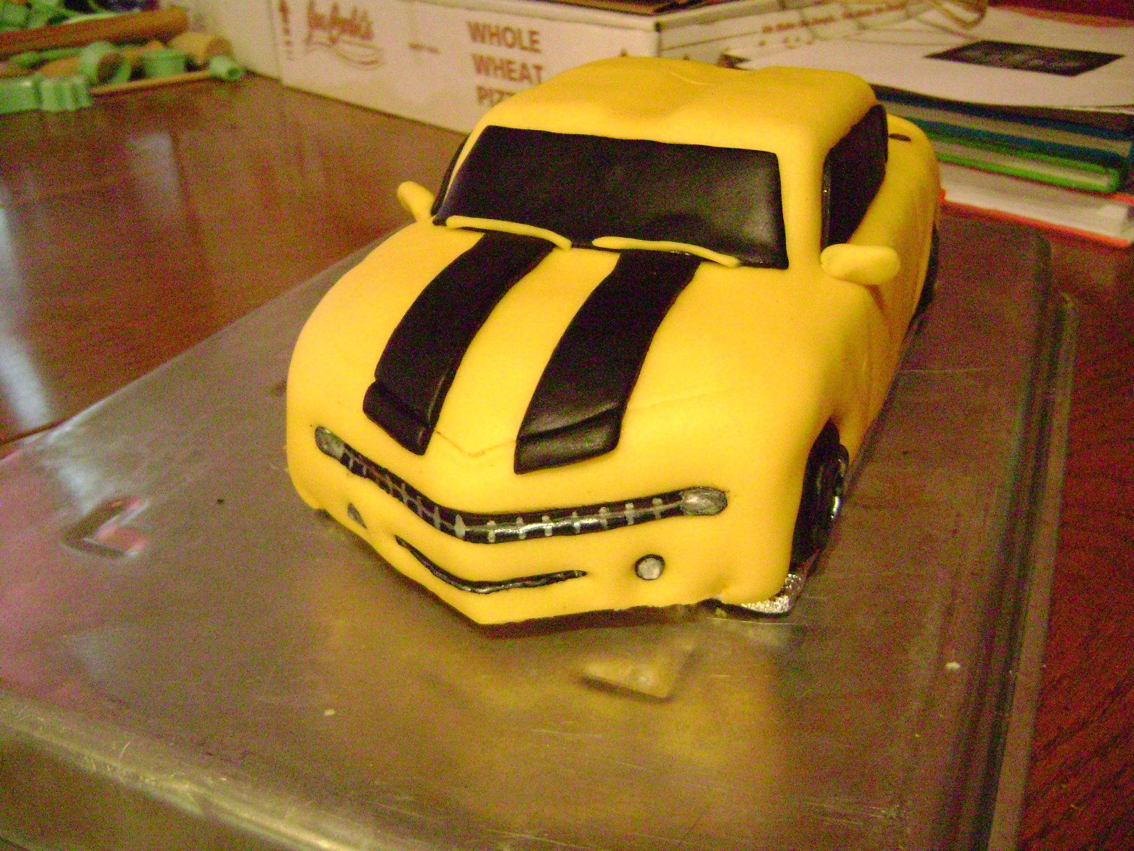 Transformers Bumblebee Camaro - CakeCentral.com