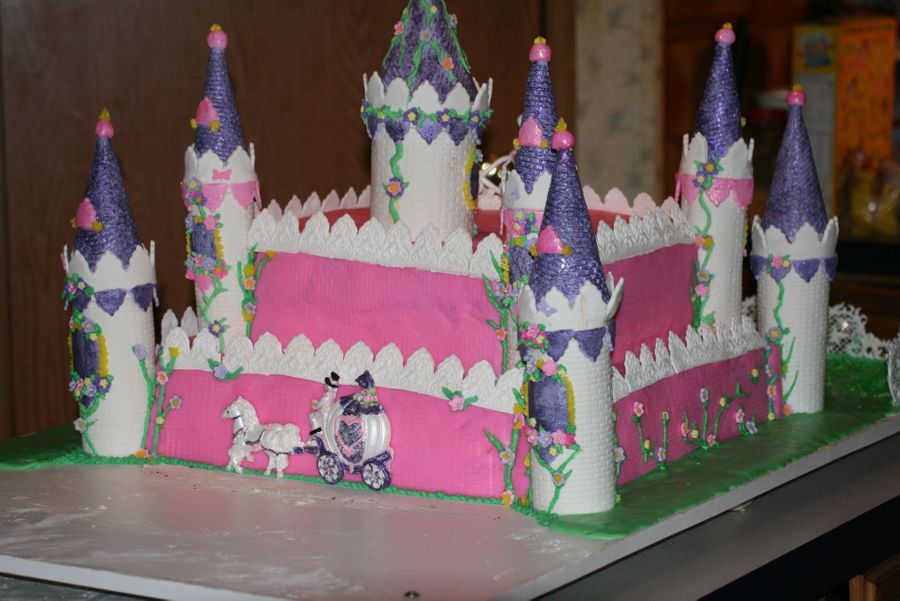 My First Castle Cake - CakeCentral.com
