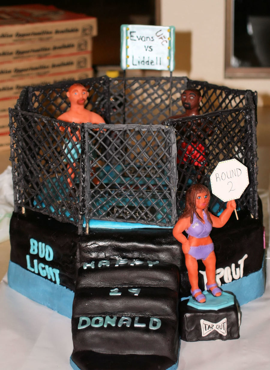 Ufc Birthday Cake - CakeCentral.com