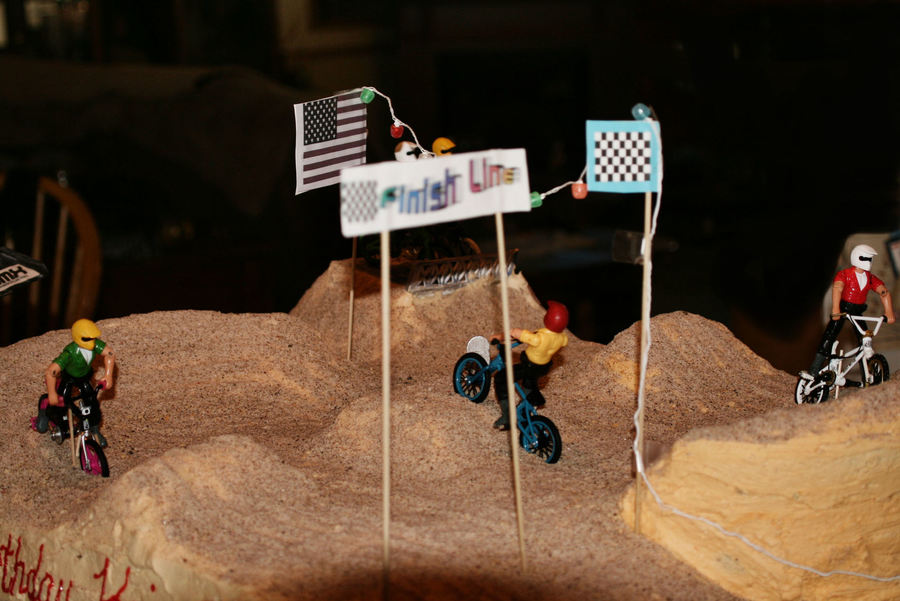 Grandson's Bmx Cake - CakeCentral.com