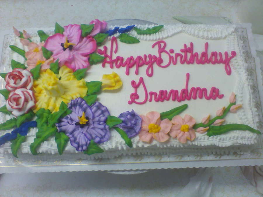 Hb Grandma - CakeCentral.com
