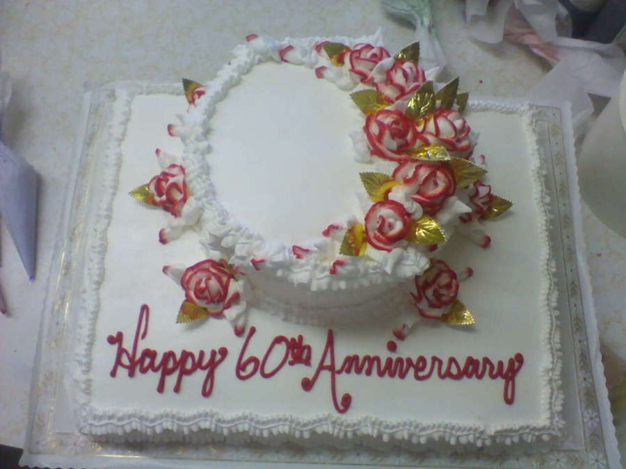 60Th Anniversary - CakeCentral.com
