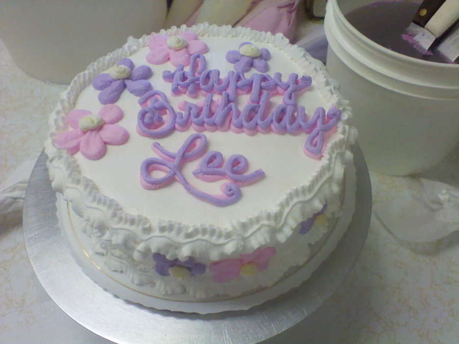 Happy Birthday Lee - CakeCentral.com