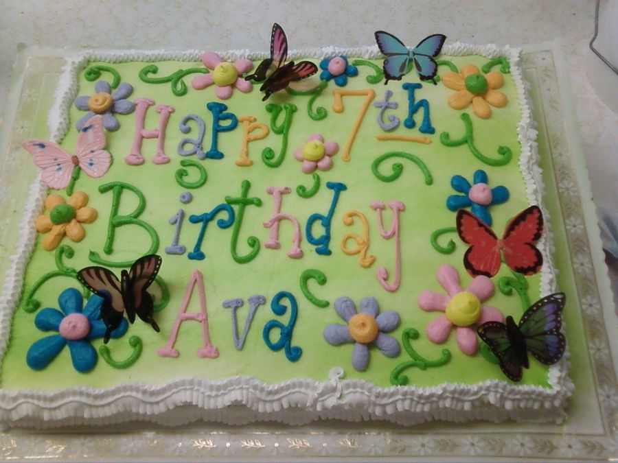 Ava's Birthday - CakeCentral.com