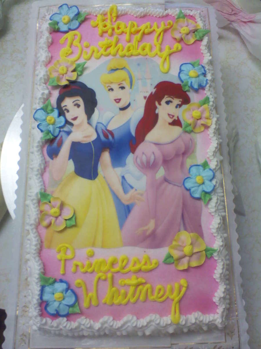 Disney Princesses - CakeCentral.com