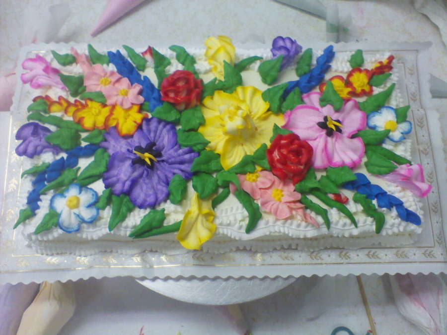 Just Wildflowers - CakeCentral.com