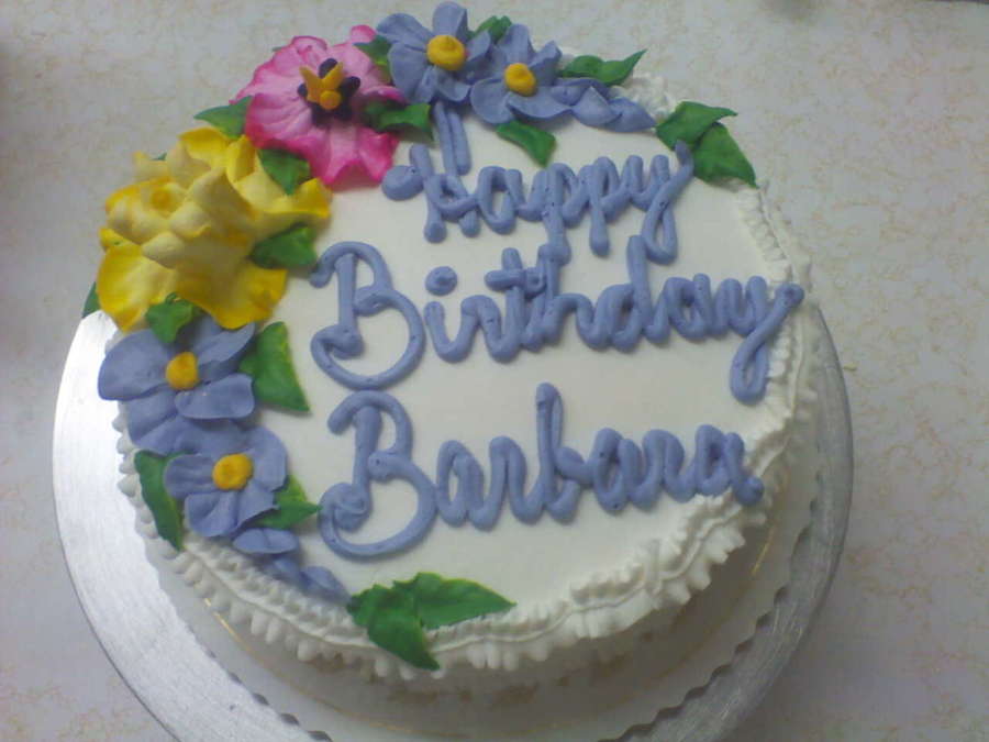 Happy Birthday Barbara - CakeCentral.com