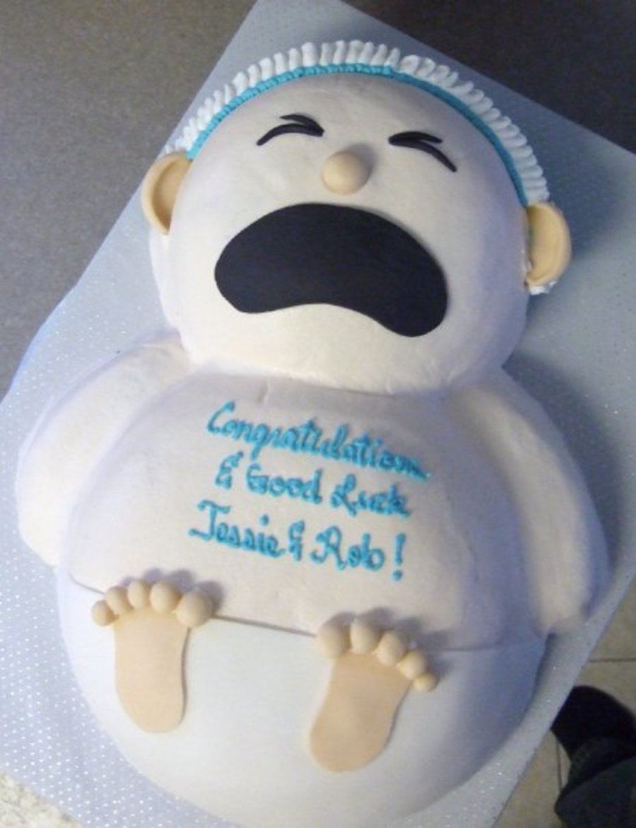 Crying Baby - CakeCentral.com