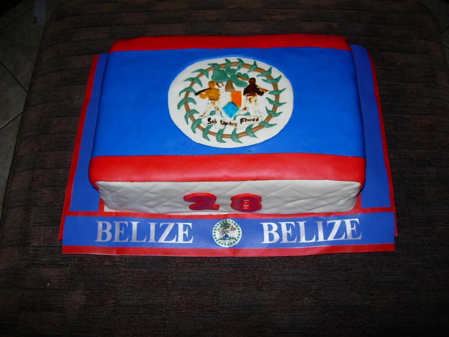 Belize 28 Independence - CakeCentral.com