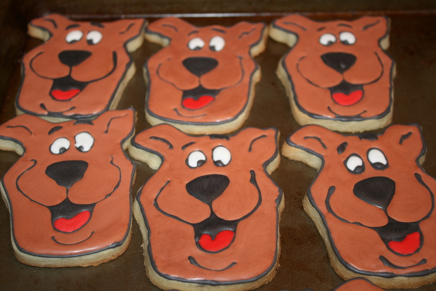 Scooby Doo Cookies - CakeCentral.com